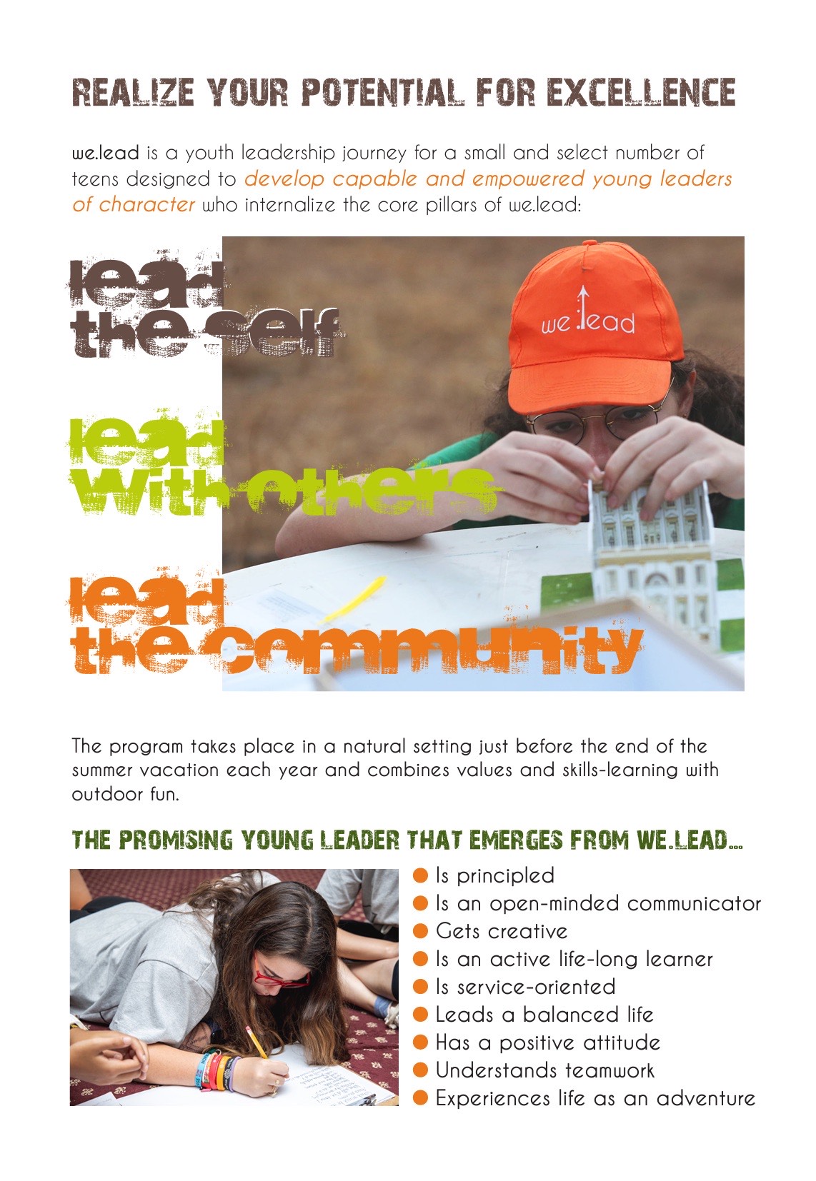 we.lead Youth Leadership Boot-Camp 2023 | Beyond Learning